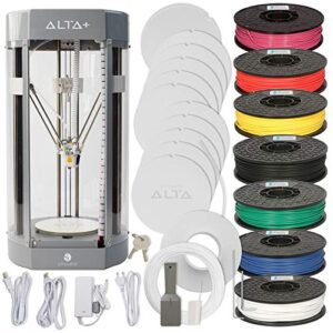 silhouette alta plus 3d printer bundle with 7 color filament pack