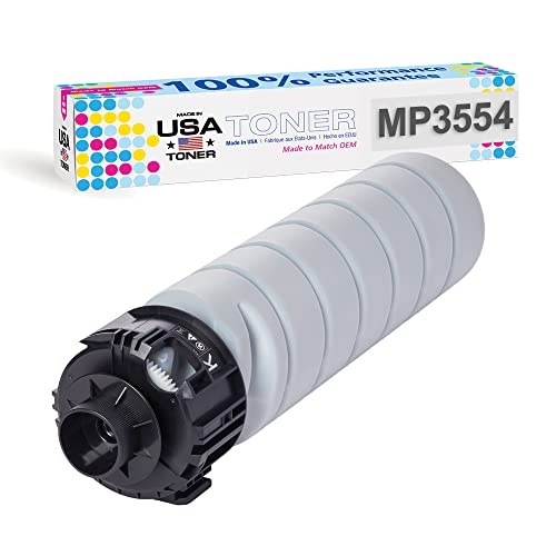 MADE IN USA TONER Replacement for Ricoh MP 2554 3054 MP 3554 2554SP 3054SP 3554SP 2555 3055 3555-841993 - Black 24,000 Pages