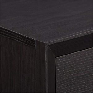 CorLiving Newport 5 Drawer Tall Dresser in Black