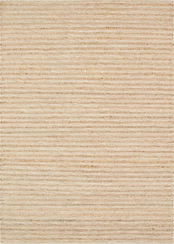 Continental Rug Company Natures Mix Jute/Wool Area Rug, 2' x 3', Natural