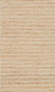 Continental Rug Company Natures Mix Jute/Wool Area Rug, 2' x 3', Natural