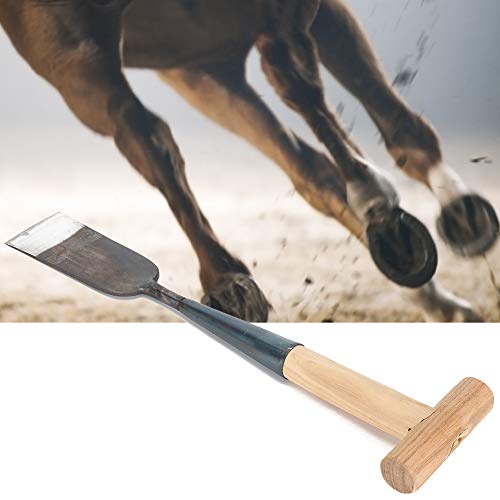 Jarchii Horseshoe Trim Shovel, Hoof Tool Shovel, Manganese Trimming For Horseshoe Farm Home Livestock