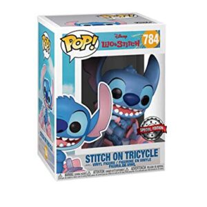 Funko Pop! Disney Lilo & Stitch #784 â€“ Stitch on Tricycle Shop Exclusive