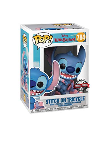 Funko Pop! Disney Lilo & Stitch #784 â€“ Stitch on Tricycle Shop Exclusive