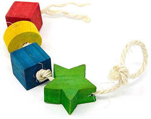 Oxbow Animal Health 3 Pack of Enriched Life Color Play Dangly Small Pet Chew Toys