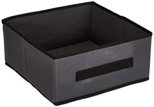 axentia folding box, ca. 28 x 13 x 28 cm, grey/anthracite