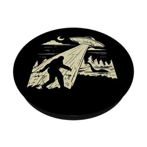 UFO Bigfoot Sasquatch Lochness Monster Alien Funny Believe PopSockets Swappable PopGrip