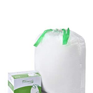 TYPLASTICS Tall Kitchen Drawstring Trash Bags 13 Gallon (200 Count)