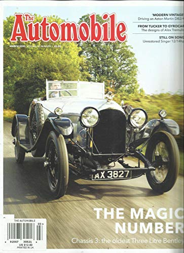 THE AUTOMOBILE MAGAZINE, THE MAGIC NUMBER MARCH, 2020 VOL. 38 NO. 01 UK