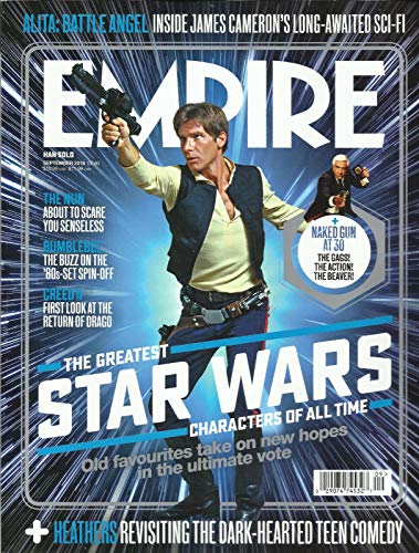 EMPIRE MAGAZINE, THE GREATEST STAR WARS SEPTEMBER 2018 ISSUE 353