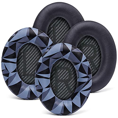 Design Pack 2 | WC Wicked Cushions Replacement Ear Pads for Bose QuietComfort 35 (QC35) & QuietComfort 35ii (QC35ii) Headphones & More - Improved Comfort & Durability