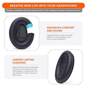 Design Pack 2 | WC Wicked Cushions Replacement Ear Pads for Bose QuietComfort 35 (QC35) & QuietComfort 35ii (QC35ii) Headphones & More - Improved Comfort & Durability