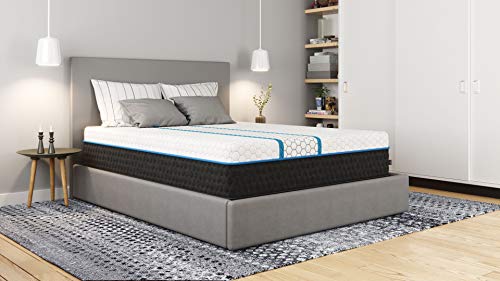 EquaLite Plus Copper Cooled Hybrid Mattress 12-inch, Queen, Firm