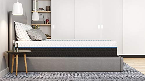 EquaLite Plus Copper Cooled Hybrid Mattress 12-inch, Queen, Firm