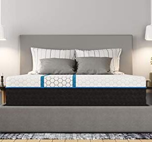 EquaLite Plus Copper Cooled Hybrid Mattress 12-inch, Queen, Firm