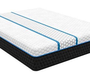 EquaLite Plus Copper Cooled Hybrid Mattress 12-inch, Queen, Firm