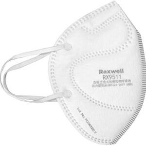 Raxwell KN95 RX9501 Disposable Face Mask 99% Filter Efficiency (50 Pack)