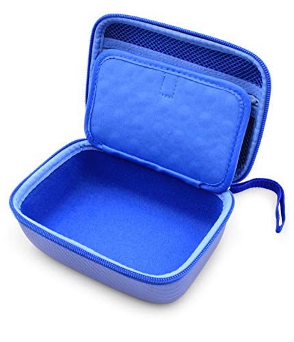 CASEMATIX Travel Case Compatible with Bakugan Figures, BakuCores and Trading Cards - Hard Shell Case with Padded Divider and Wrist Strap Compatible with Collectible Battle Figures - Case Only