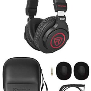 Studio Bundle w/4 Rockville PRO-M50 SR Headphones+4 Channel Headphone Amplifier