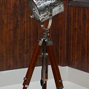 Designer Marine Search Light Floor Lamp Nautical Spot Studio Tripod Floor Lamps