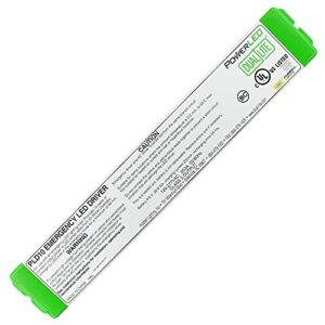 dual lite pld10 emergency lighting led driver, 90-min, 120/277v