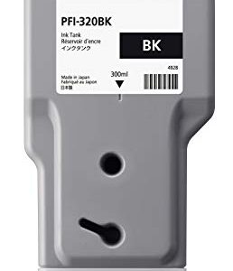 CES Imaging Replacement for Canon PFI-320BK Black 300ml Ink Tank in Retail Package