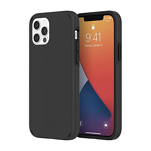 Incipio Duo Case Compatible with iPhone 12 & iPhone 12 Pro - Black/Black