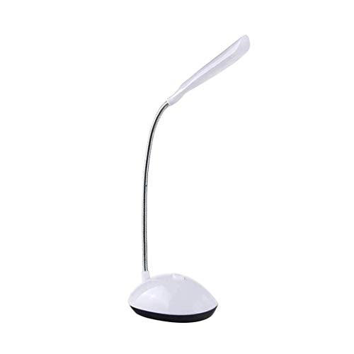 Reading Lamp LED Book Light Battery Powered Small Table Lamp Eye Protection Reading Light Simple Energy-saving Bedside Lamp Glare-Free Soft Lights 360° Flexible for Bookworms and Kids Eye-caring Table