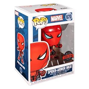 POP! Funko Marvel Exclusive Spider-Man – Spider-Armor MK III #670