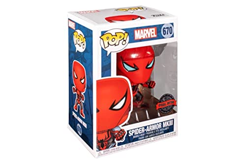 POP! Funko Marvel Exclusive Spider-Man – Spider-Armor MK III #670