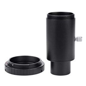 Telescope Extension Tube Lens Adapter for Canon T Ring, 1.25inch Lens Extension Tubes Telescope Camera Gear, T Mount Extension Tube M42 Thread T-Mount Adapter T2 Ring for Canon Telescope Camera Lens