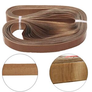 Egofoy 50pcs Band Sealer Belts for FR-770 Continuous Band Sealer,PTFE Teflon Tape for Automatic Horizontal Sealing Machine(30.3x0.59inch)