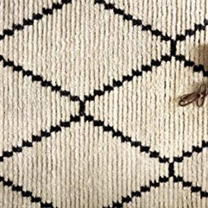 Chris Loves Julia x Loloi Alice Collection ALI-04 Cream / Charcoal 5'-2" x 7'-6" Area Rug