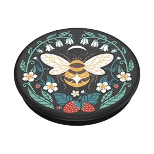 ​​​​PopSockets Phone Grip with Expanding Kickstand, PopSockets for Phone - Bee Boho