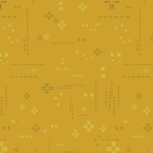 art gallery fabrics art gallery decostitch elements sunglow fabric, mustard