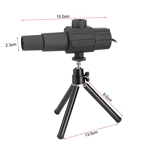 Hopcd Professional Telescope for Astronomy 2MP 70X Zooming USB Digital Computerized Telescope Telescope for Windows Xp, 2000, Vista, Win7, Win8, Win10,Ideal Telescope Adults Astronomy Beginners