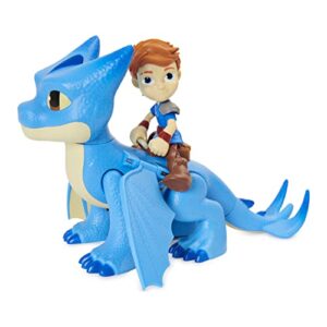 dreamworks dragons rescue riders, winger and dak, dragon and viking figures with sounds and phrases