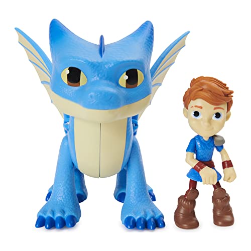 Dreamworks Dragons Rescue Riders, Winger and Dak, Dragon and Viking Figures with Sounds and Phrases