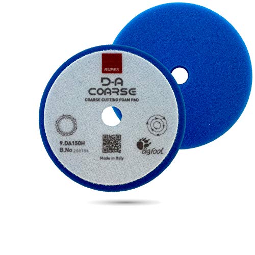 RUPES 150 mm (6 inch) High Performance Coarse Cutting Foam Pad D-A Coarse (2)