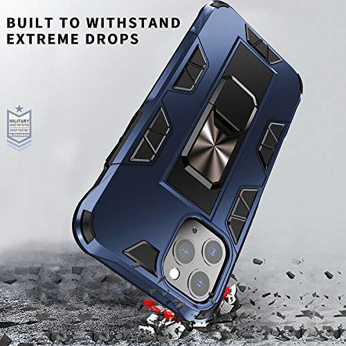 Gorilla Gadgets] Military Grade Shockproof Kickstand Phone Case for iPhone 11 Silver