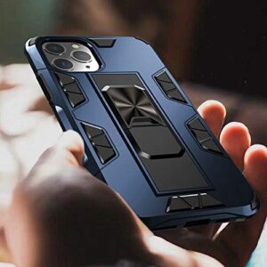 Gorilla Gadgets] Military Grade Shockproof Kickstand Phone Case for iPhone 11 Silver