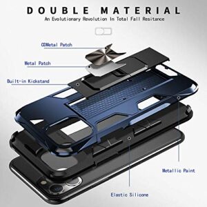 Gorilla Gadgets] Military Grade Shockproof Kickstand Phone Case for iPhone 11 Silver