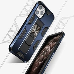 Gorilla Gadgets] Military Grade Shockproof Kickstand Phone Case for iPhone 11 Silver