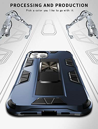 Gorilla Gadgets] Military Grade Shockproof Kickstand Phone Case for iPhone 11 Silver