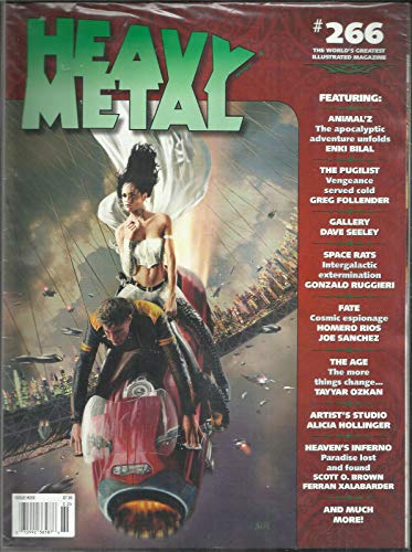 HEAVY METAL MAGAZINE, THE WORLD'S GREATEST ILLUSTRATED MAGAZINE ISSUE # 266