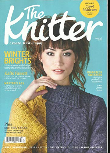 THE KNITTER MAGAZINE, ISSUE # 147 FREE GIFTS OR INSERTS ARE NOT INCLUDE.