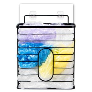 easy wall mount bag saver,plastic shopping bags organizer,kitchen storage organizer holder or basket,grocery plastic bag holder and dispenser for plastic bags