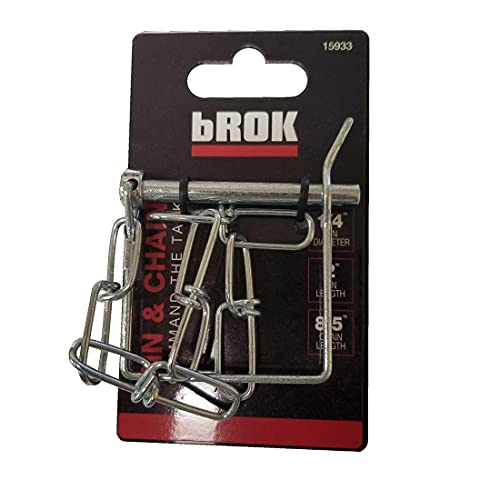 bROK Products 15933 Pin Clasp with Chain