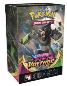 pokemon sword & shield vivid voltage build and battle prerelease kit