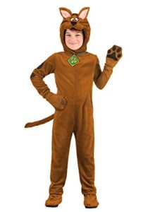 kids deluxe scooby doo costume - m